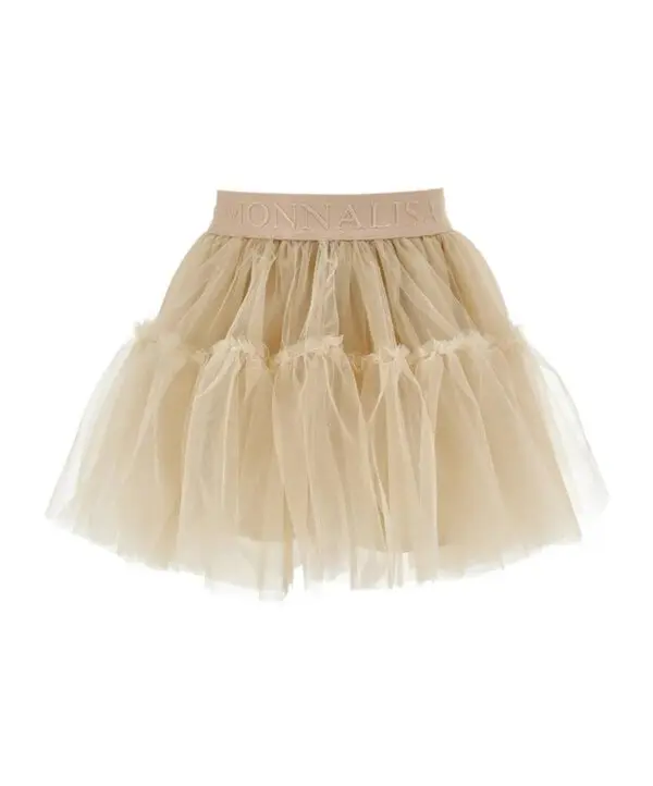 Monnalisa Ruffled Tulle Skirt