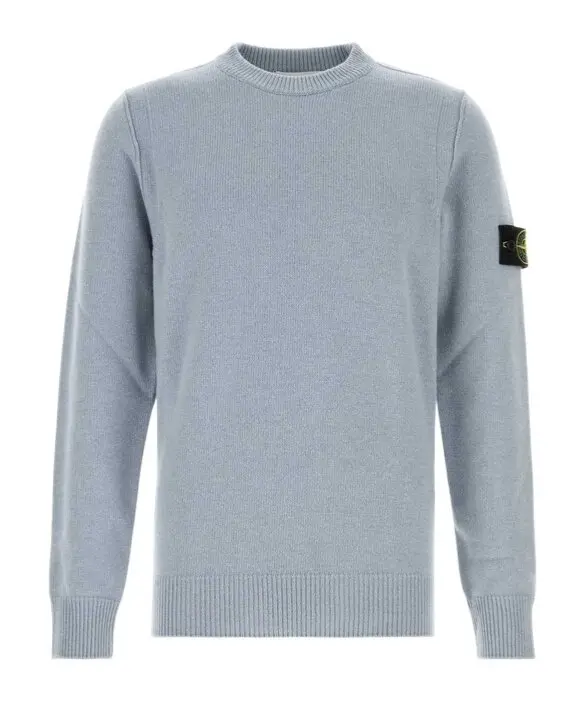 Stone Island Long-sleeved Sweater - Blue