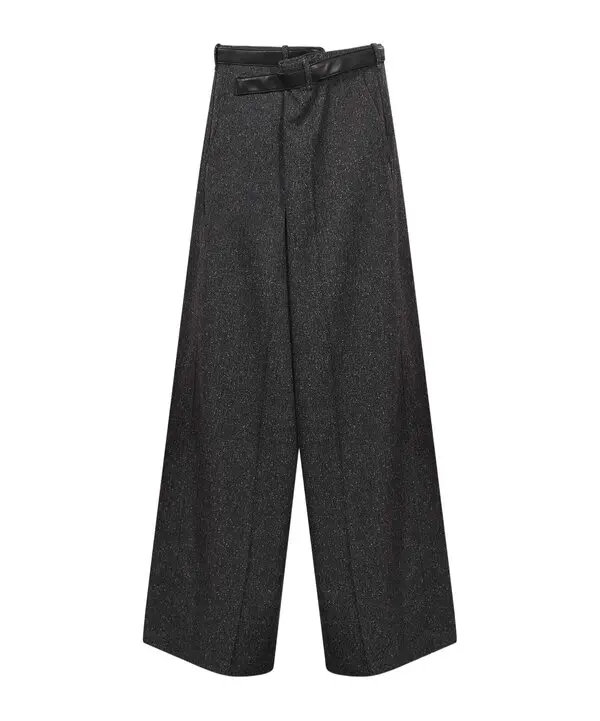 DARKPARK Casual Pants With Belt Loops - Black