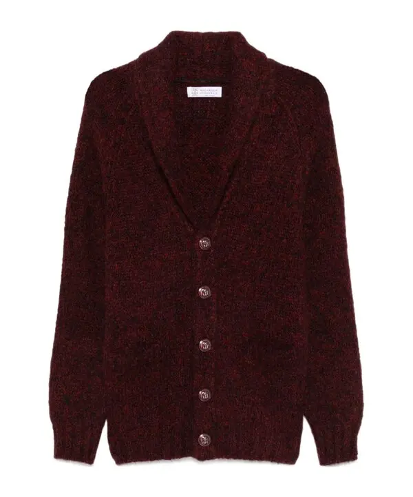Brunello Cucinelli Shawl-collar Button Cardigan
