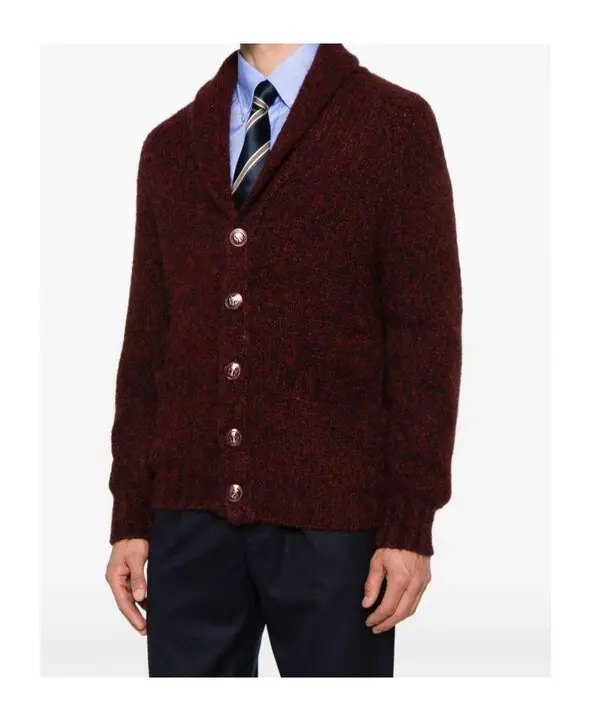Brunello Cucinelli Shawl-collar Button Cardigan