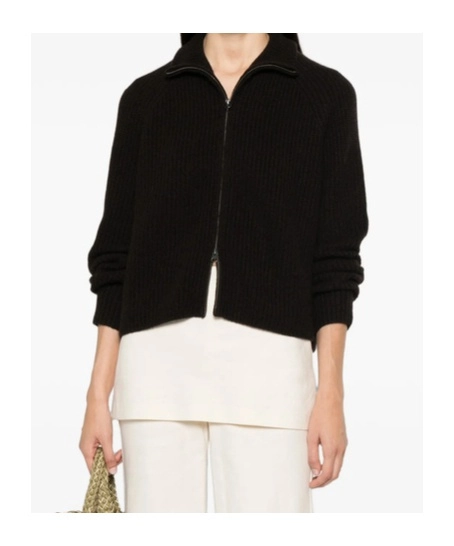 LISA YANG Long-sleeve Zip-up Cardigan