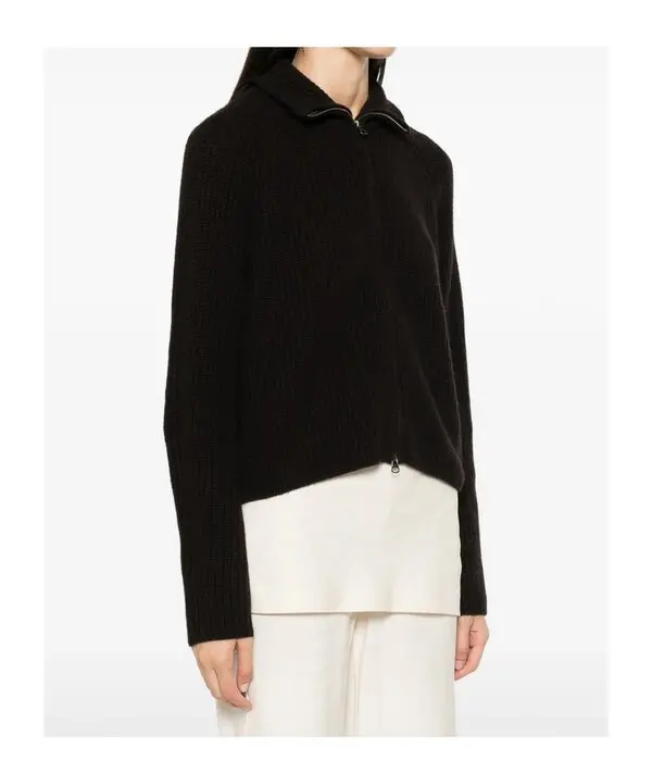 LISA YANG Long-sleeve Zip-up Cardigan