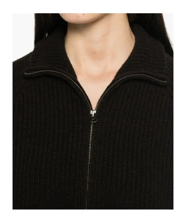 LISA YANG Long-sleeve Zip-up Cardigan