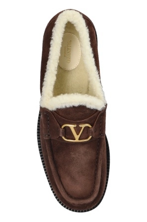 Valentino Garavani Vlogo Signature Slip-on Loafers