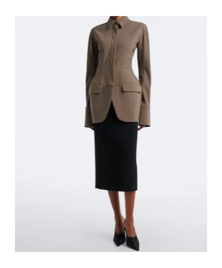 MUGLER Wool-blend Jacket