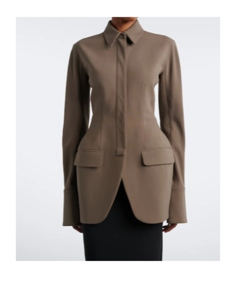 MUGLER Wool-blend Jacket
