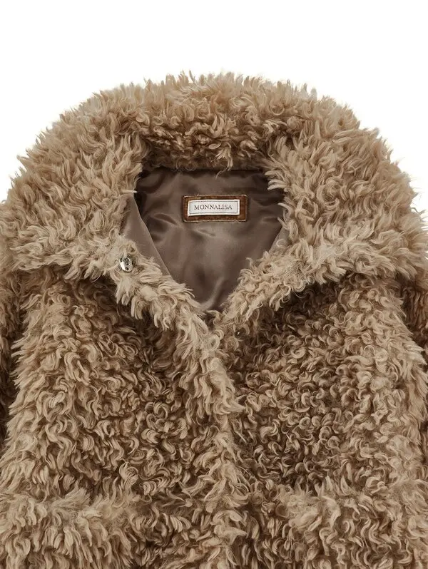 Monnalisa Faux-fur Jacket