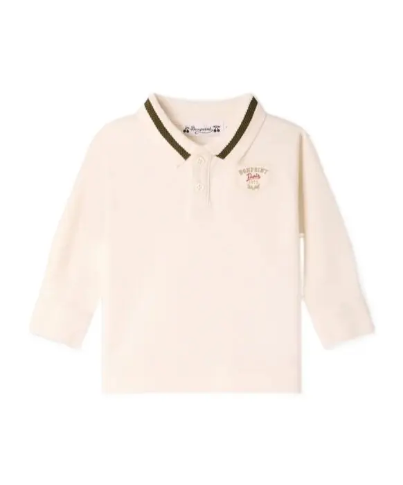 Bonpoint Long-sleeved Polo Shirt