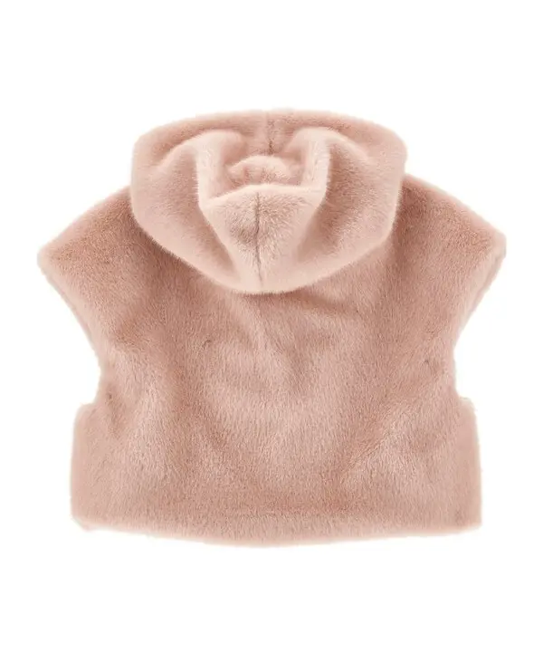 Monnalisa Plush Hood Vest