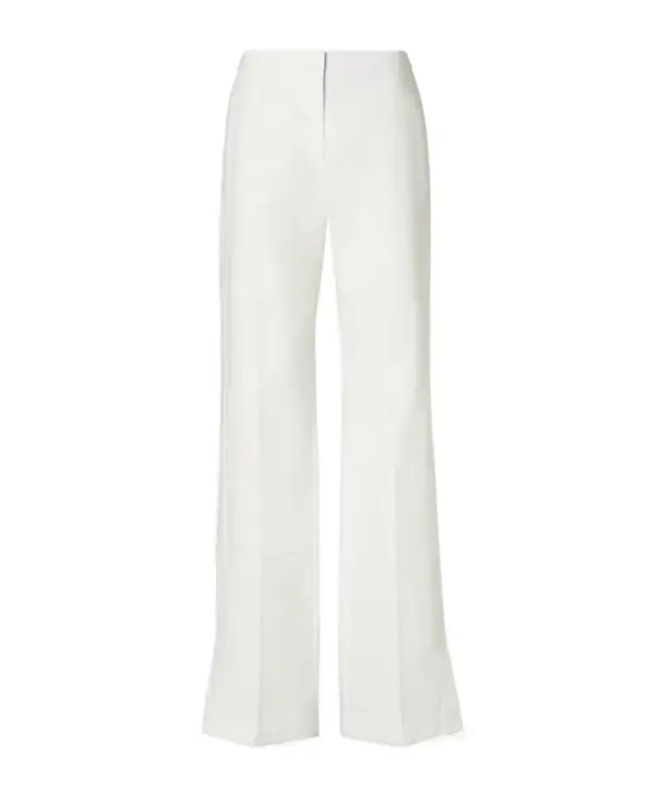 Fendi Linen And Cotton Trousers