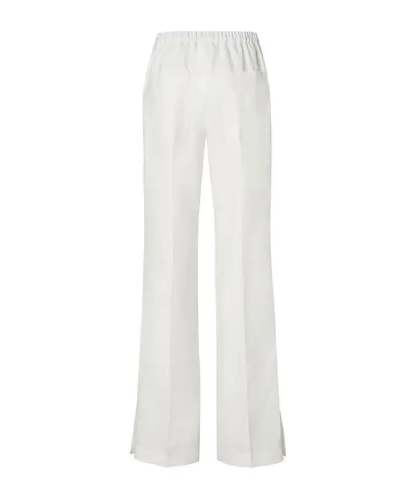 Fendi Linen And Cotton Trousers