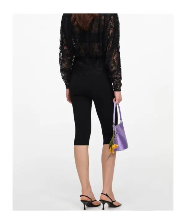 SELF-PORTRAIT Capri Knit Leggings