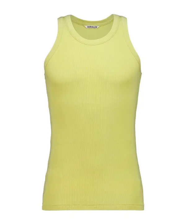 Auralee Ribbed-knit Tank Top