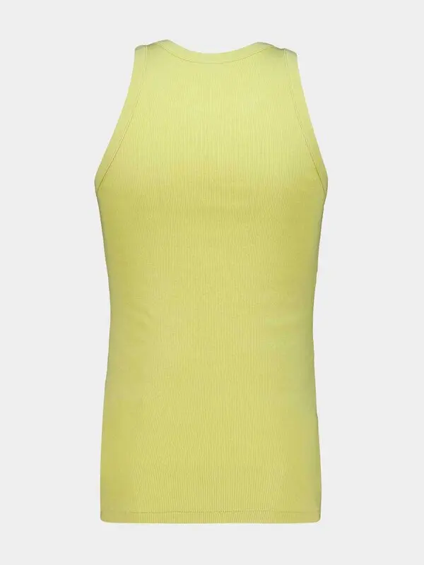 Auralee Ribbed Knit Tank Top