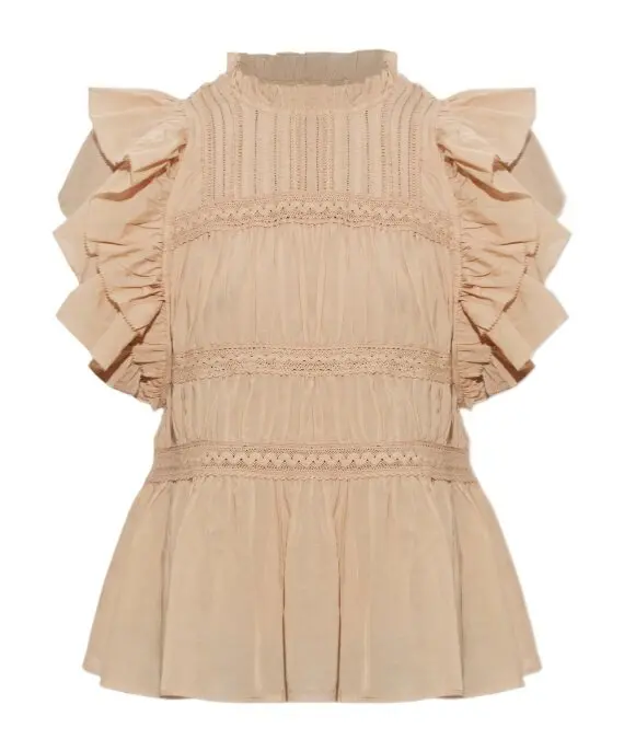 ALLSAINTS Pleated Top