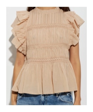 ALLSAINTS Pleated Top