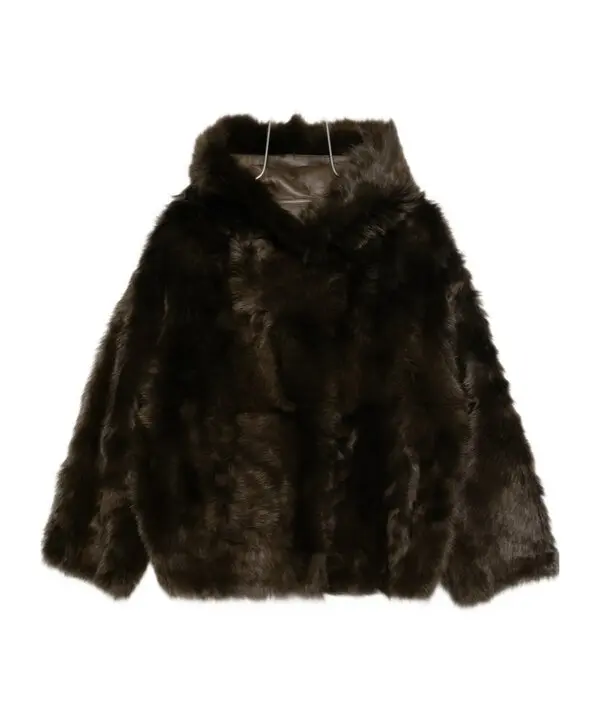YVES SALOMON Hooded Jacket