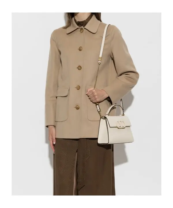Valentino Garavani Collared Long-sleeved Casual Jacket