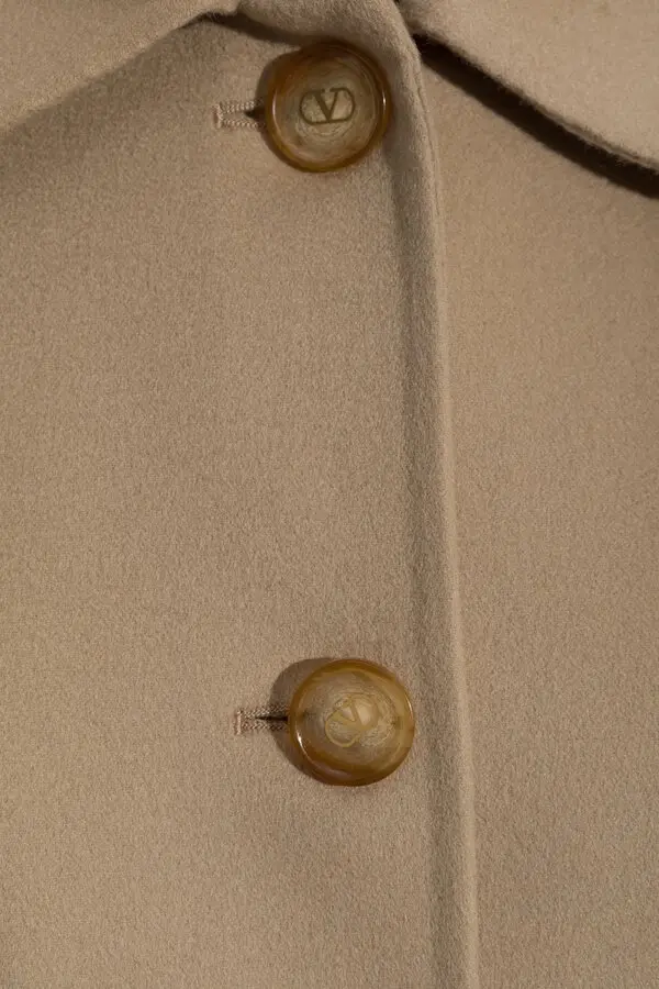 Valentino Garavani Collared Long-sleeved Casual Jacket