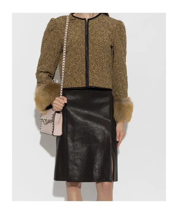 Valentino Garavani Crew Neck Long-sleeved Casual Jacket