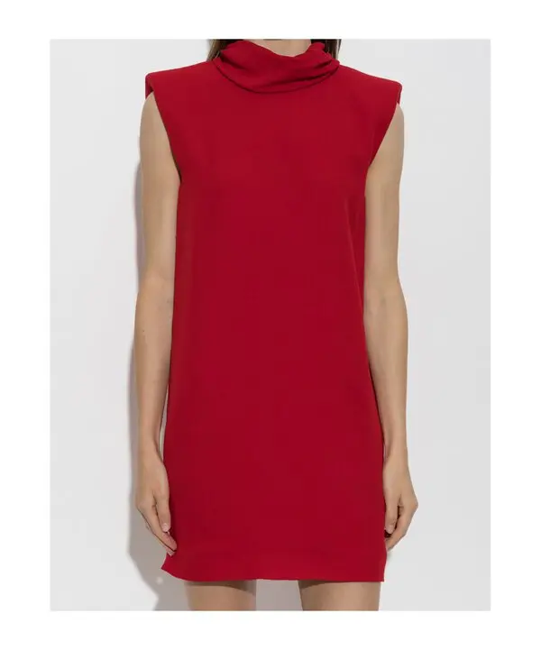 Valentino Garavani High-neck Sleeveless Dress