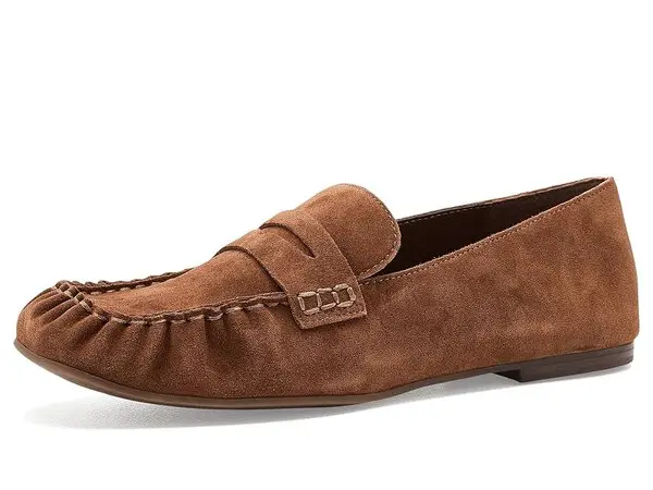 Vince Camuto Paelyn Flat Penny Loafers Shoes - Brown