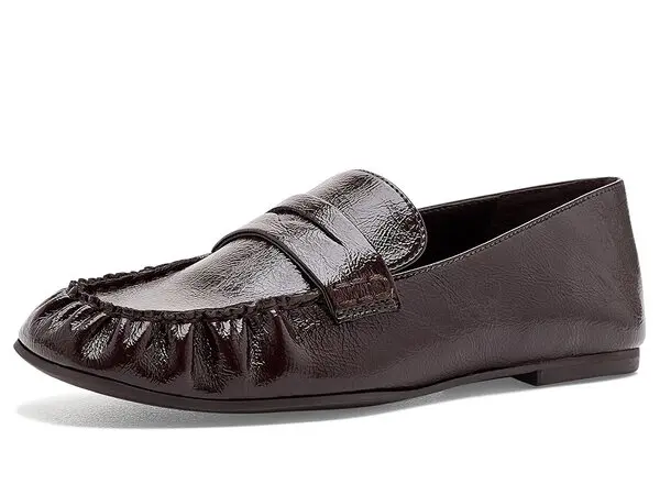 Vince Camuto Paelyn Suede Flat Penny Loafers - Brownie