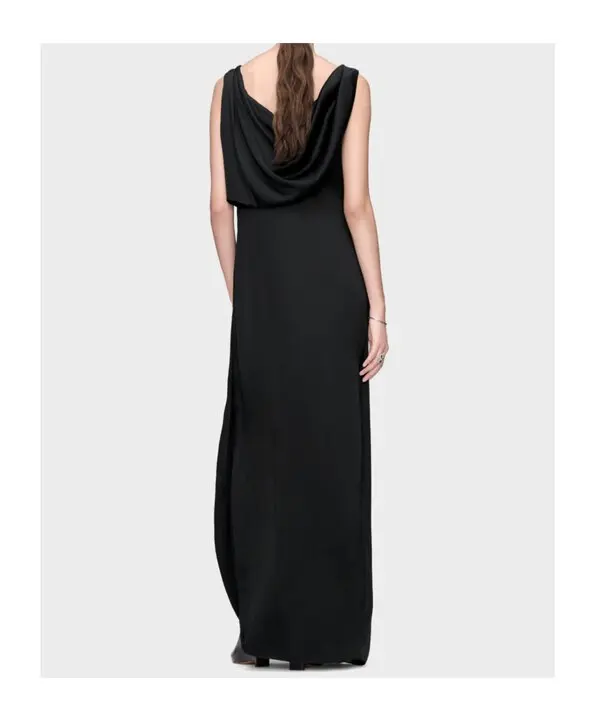 MAISON MARGIELA Draped Split Maxi Dress