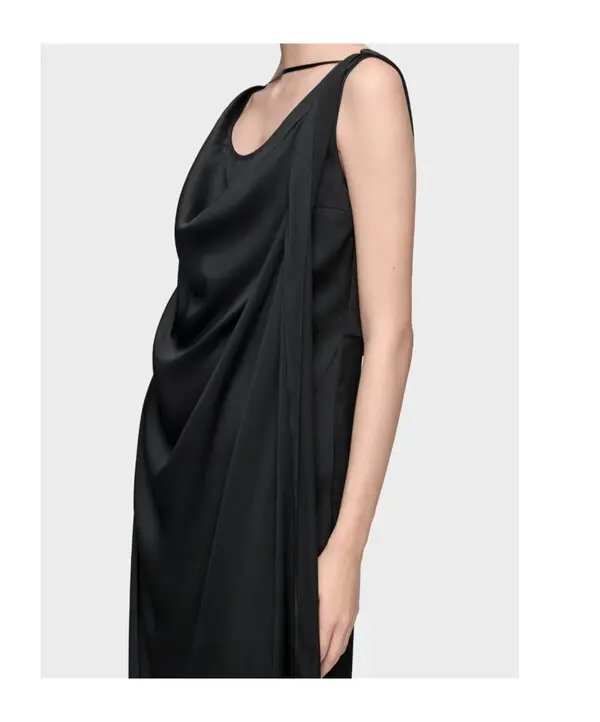 MAISON MARGIELA Draped Split Maxi Dress