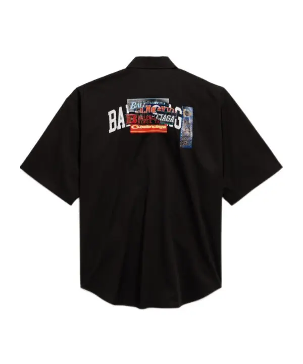 Balenciaga Security Tape Large Fit Shirt