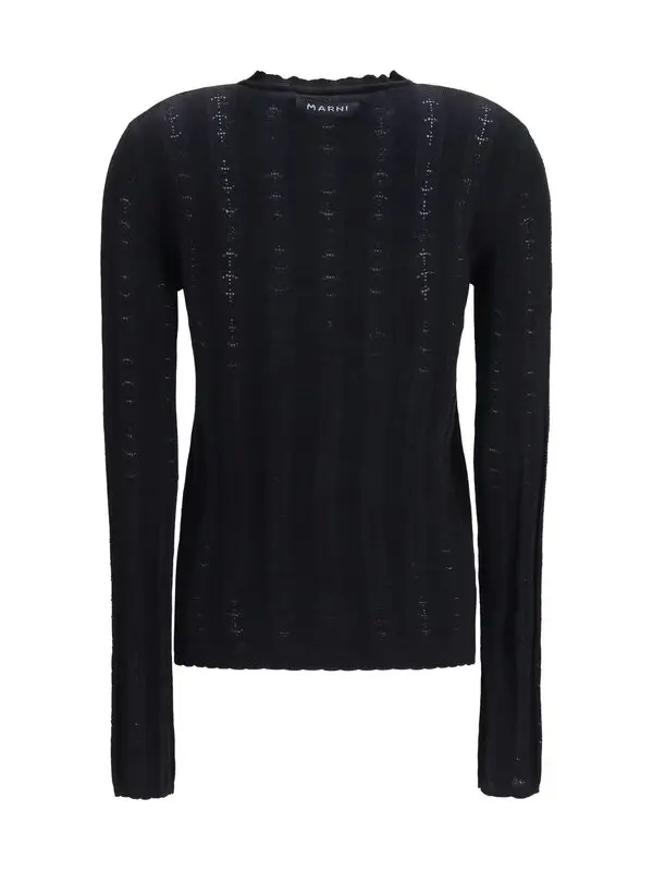 Marni Bow Knit Cardigan