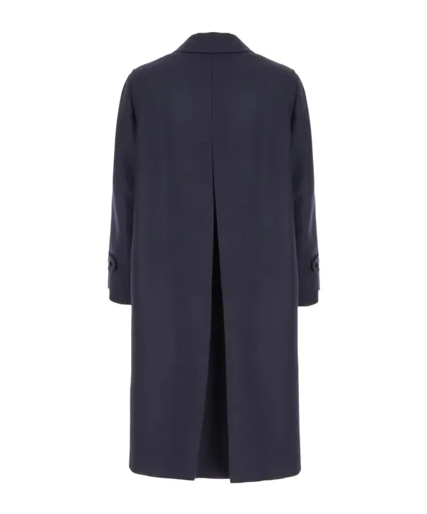 BLAZÉ MILANO Virgin Wool Smiley Pocket Coat