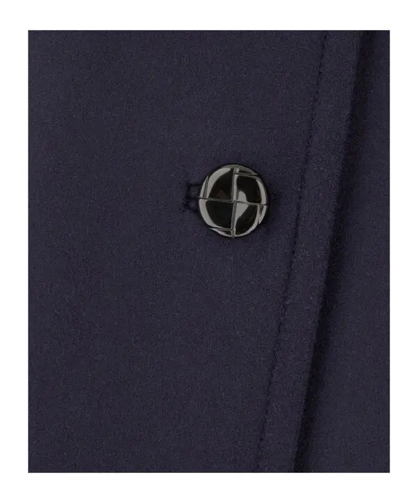 BLAZÉ MILANO Virgin Wool Smiley Pocket Coat