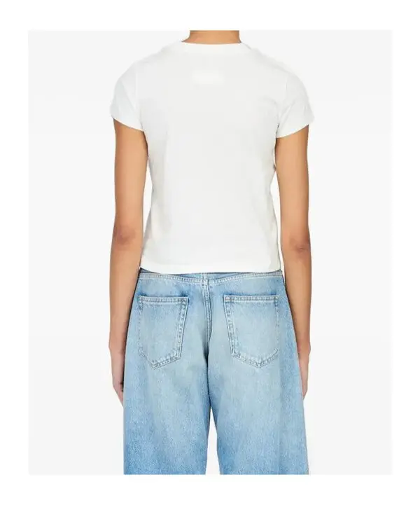 MAISON MARGIELA Sticker-print Cotton T-shirt - No