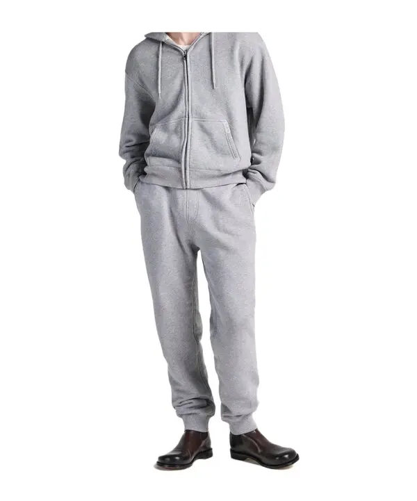 J.W.ANDERSON Cuffed Sweatpants In Mid Grey Melange