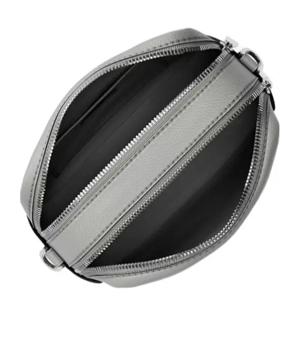 Michael Kors Bryant Medium Pebbled Leather Camera Crossbody Bag