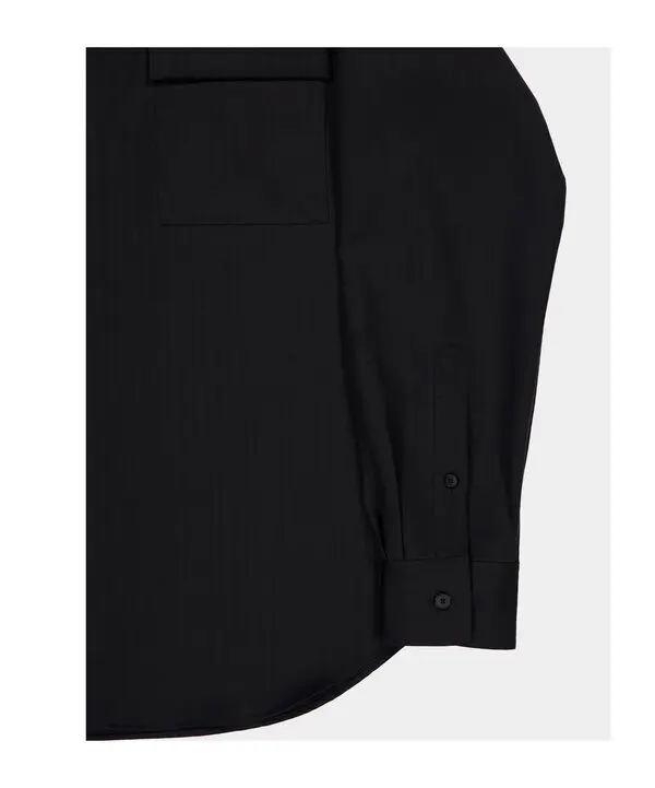 Auralee Flap-pocket Wool Shirt