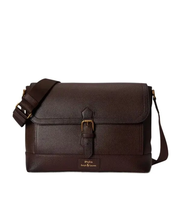Polo Ralph Lauren Buckle Messenger Bag