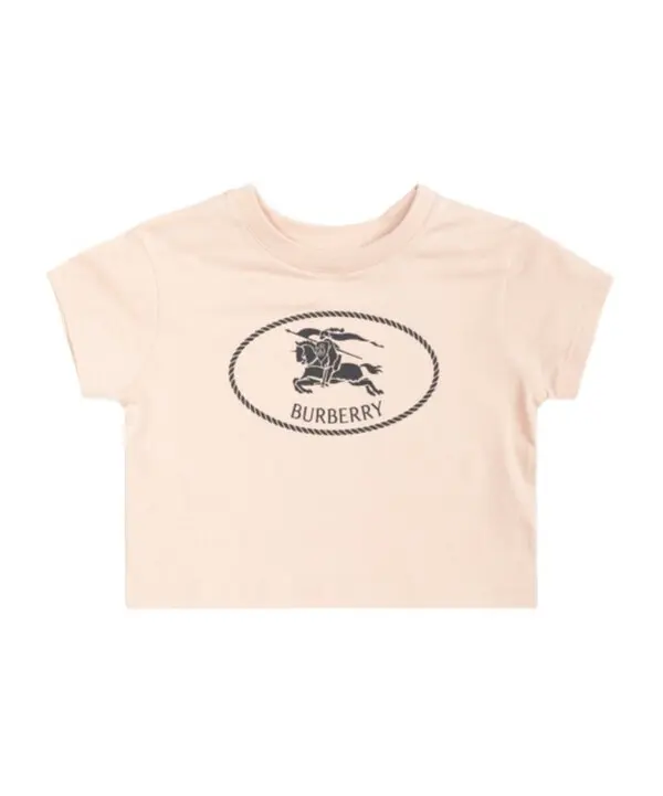 Burberry Crew-neck T-shirt - Nude