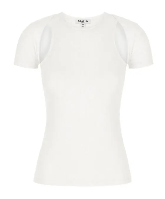 Alaïa Crew Neck T-shirt