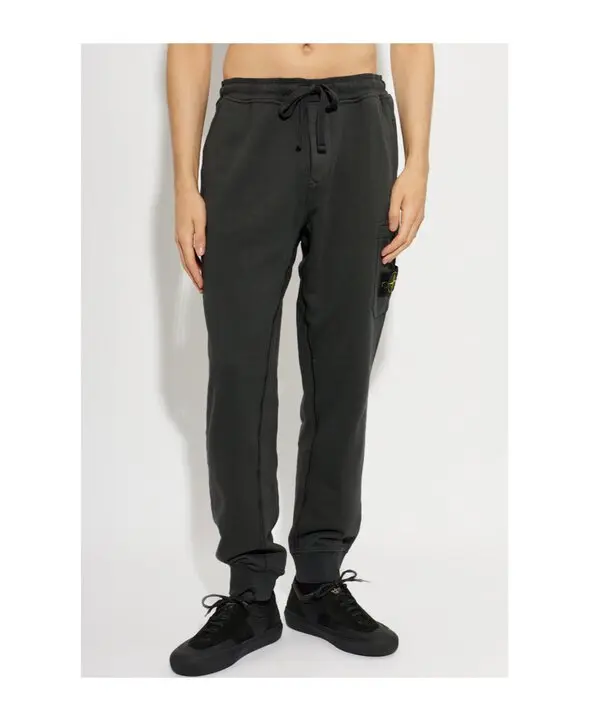 Stone Island Elastic-waist Athletic Pants