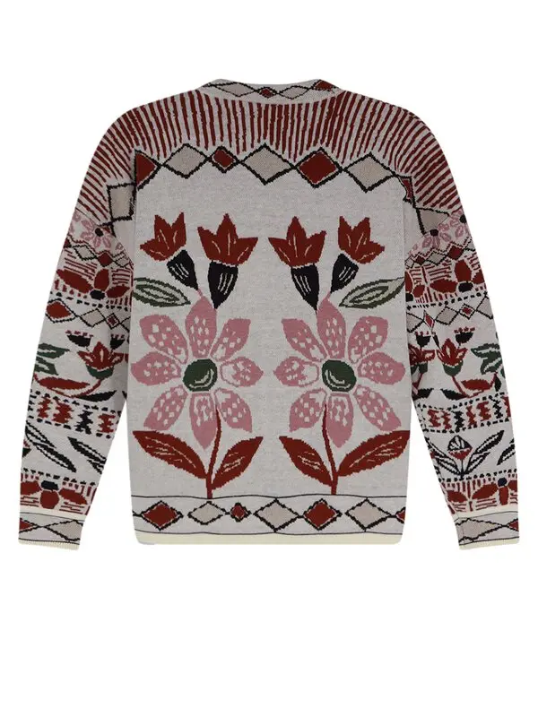 Farm Rio Floral Embroidered Cardigan