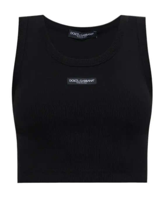 Dolce & Gabbana Round Neck Sleeveless Vest