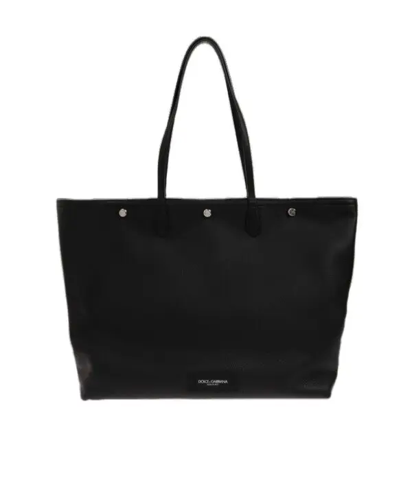 Dolce & Gabbana Letter Shoulder Bag - Black