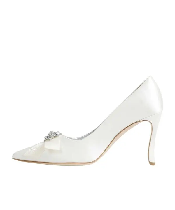 Manolo Blahnik Pointed-toe High-heeled Boots