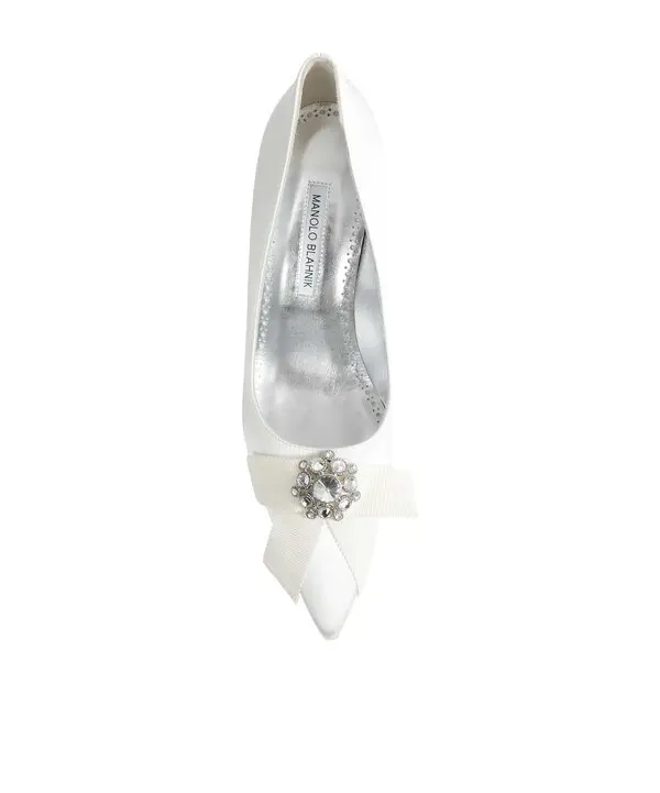 Manolo Blahnik Pointed-toe High-heeled Boots