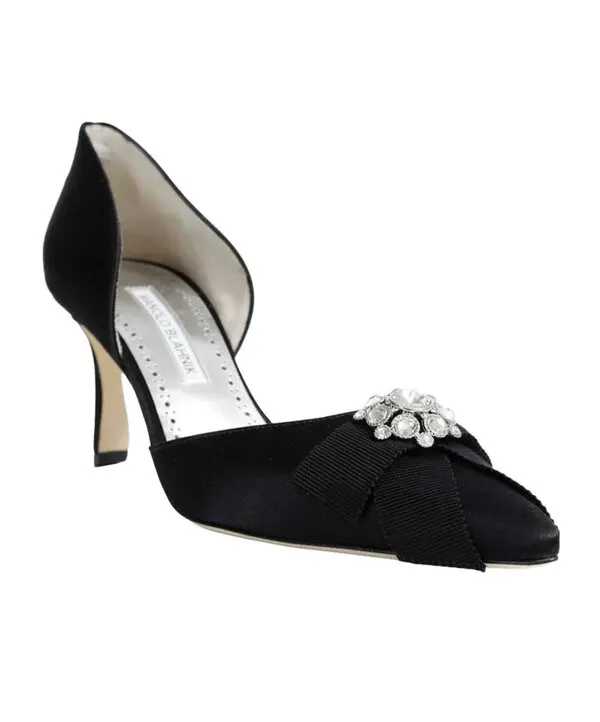 Manolo Blahnik Pointed-toe High-heeled Boots