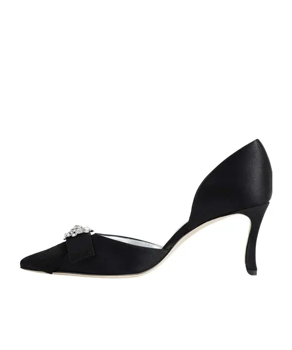Manolo Blahnik Pointed-toe High-heeled Boots