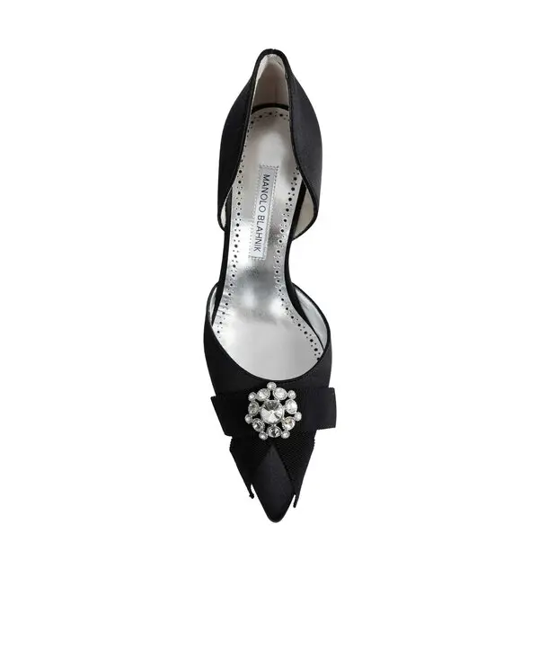 Manolo Blahnik Pointed-toe High-heeled Boots